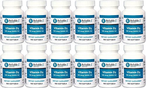 High potency Vitamin D3 5000 IU