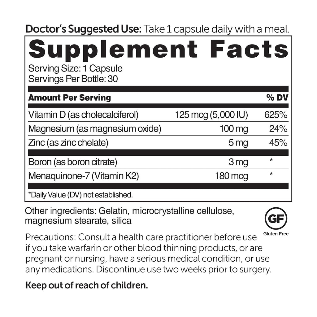 high potency vitamin D3 5000 IU