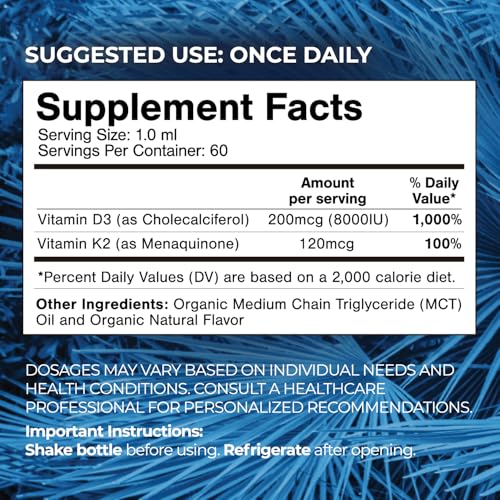 high potency vitamin D3 8000 IU
