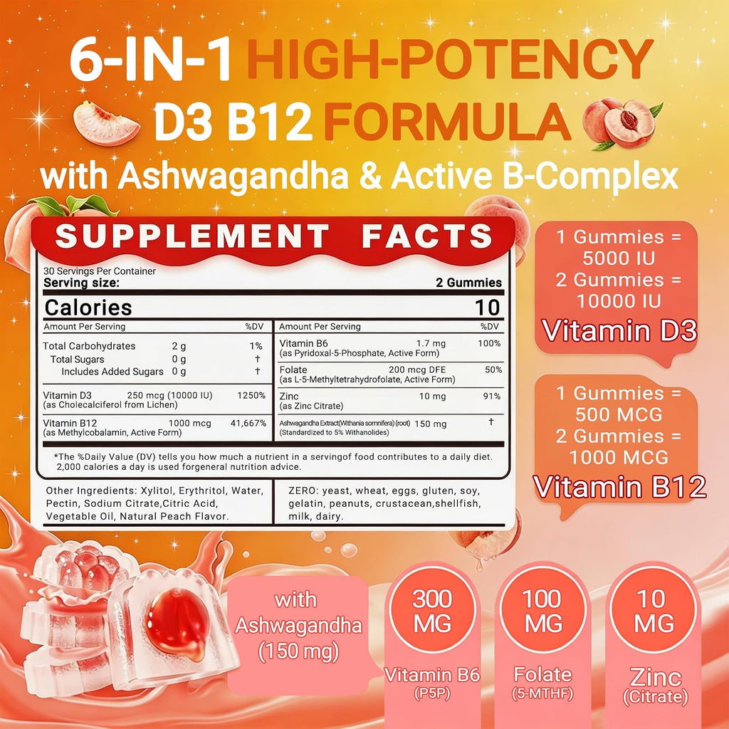 high-potency vitamin D3 B12 supplements