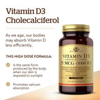High potency vitamin D3 capsules