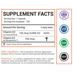 High potency Vitamin D3 capsules