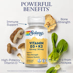 High potency vitamin D3 capsules