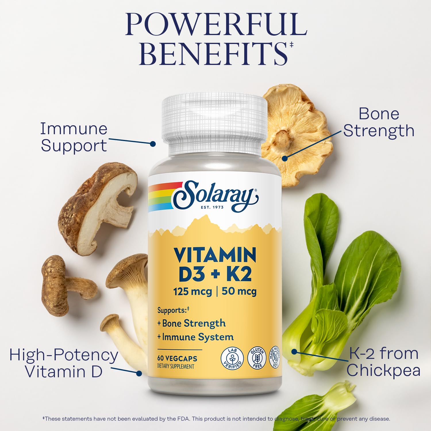High potency vitamin D3 capsules
