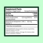 High potency vitamin D3 capsules