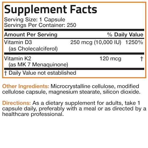 high potency vitamin D3 capsules