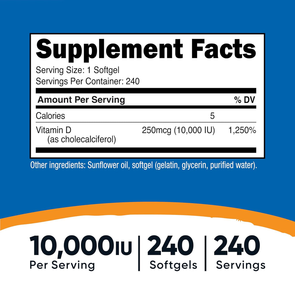 high potency vitamin D3 capsules