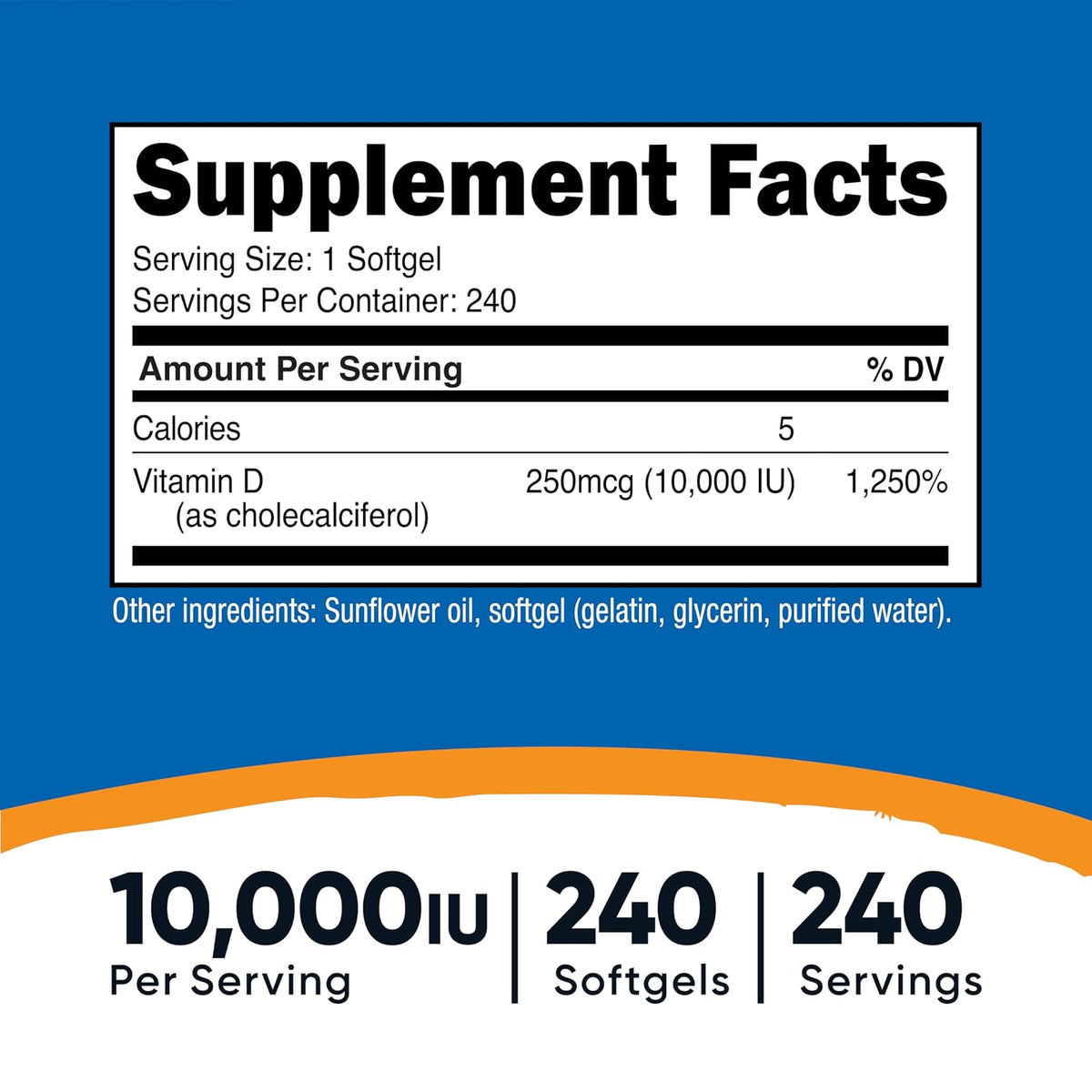 high potency vitamin D3 capsules