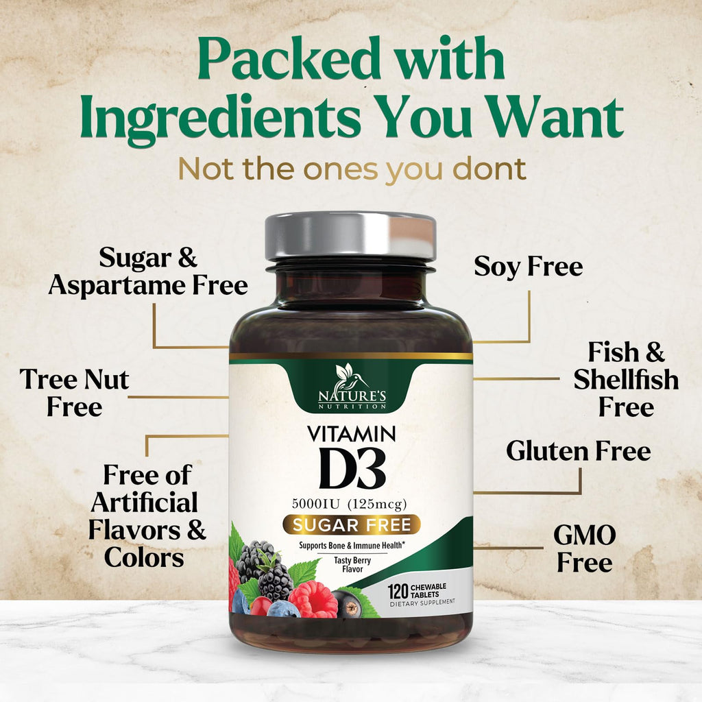 high potency Vitamin D3 chewables