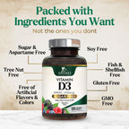 high potency Vitamin D3 chewables