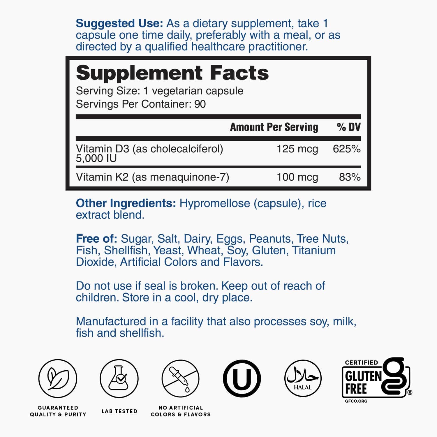 High potency vitamin D3 for energy