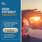 High potency vitamin D3 for immunity