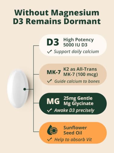 High potency Vitamin D3 K2 5000 IU