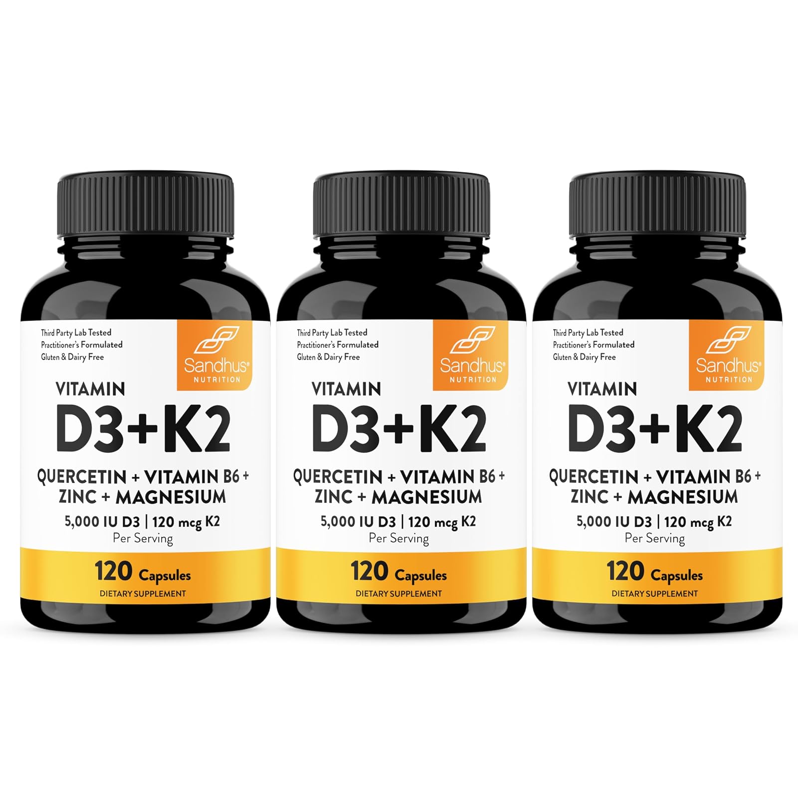 high potency vitamin D3 K2 capsules