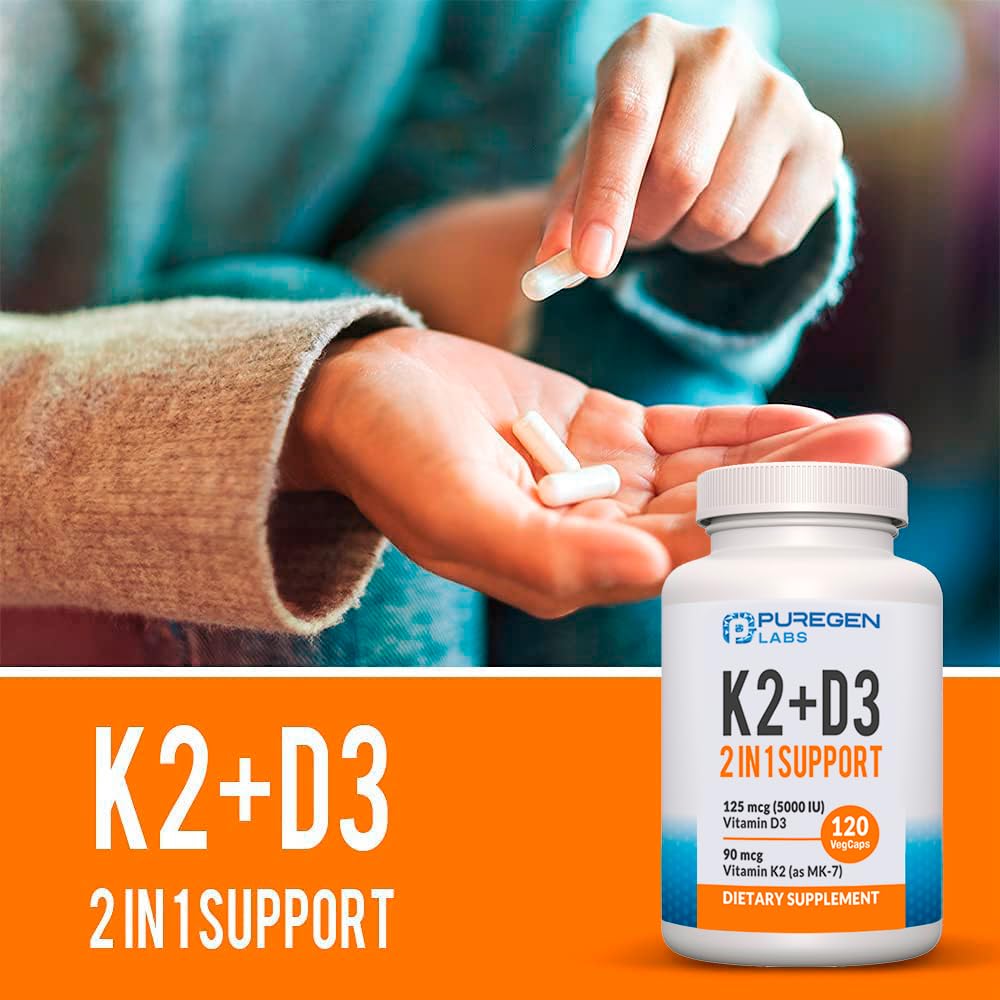 high potency vitamin d3 k2 capsules