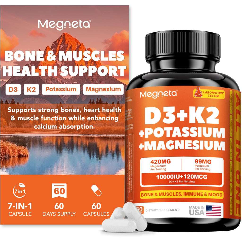 high potency vitamin D3 K2 capsules
