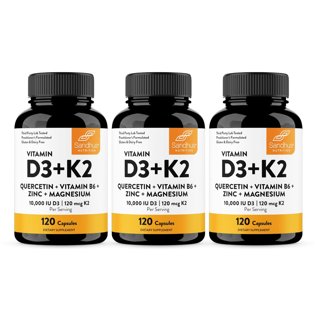 high potency vitamin D3 K2 capsules
