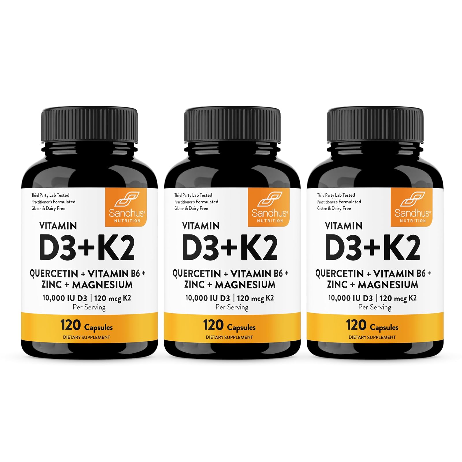 high potency vitamin D3 K2 capsules