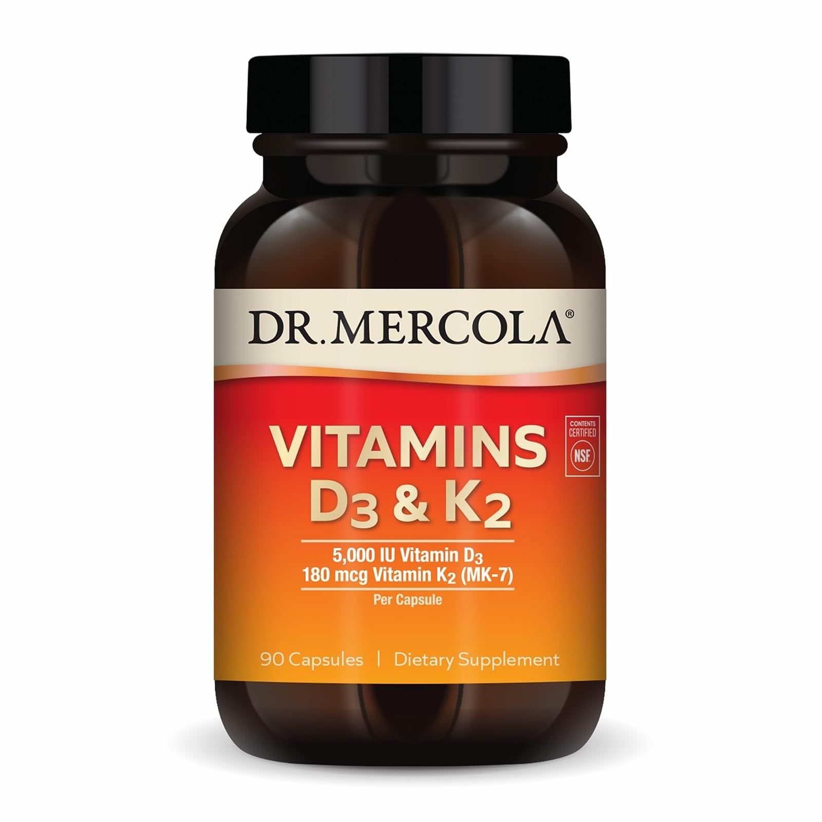 high potency vitamin D3 K2 capsules