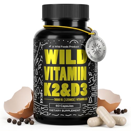 high potency vitamin D3 K2 capsules