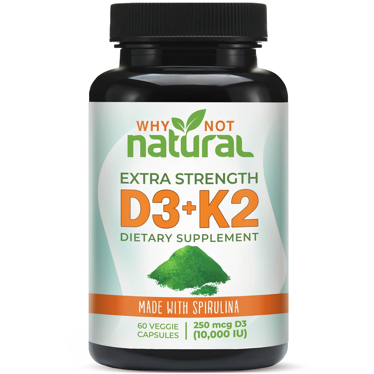 high potency vitamin D3 K2 capsules