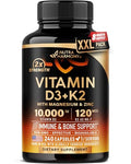 high potency vitamin D3 K2 capsules