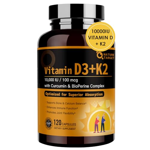 high potency vitamin D3 K2 capsules