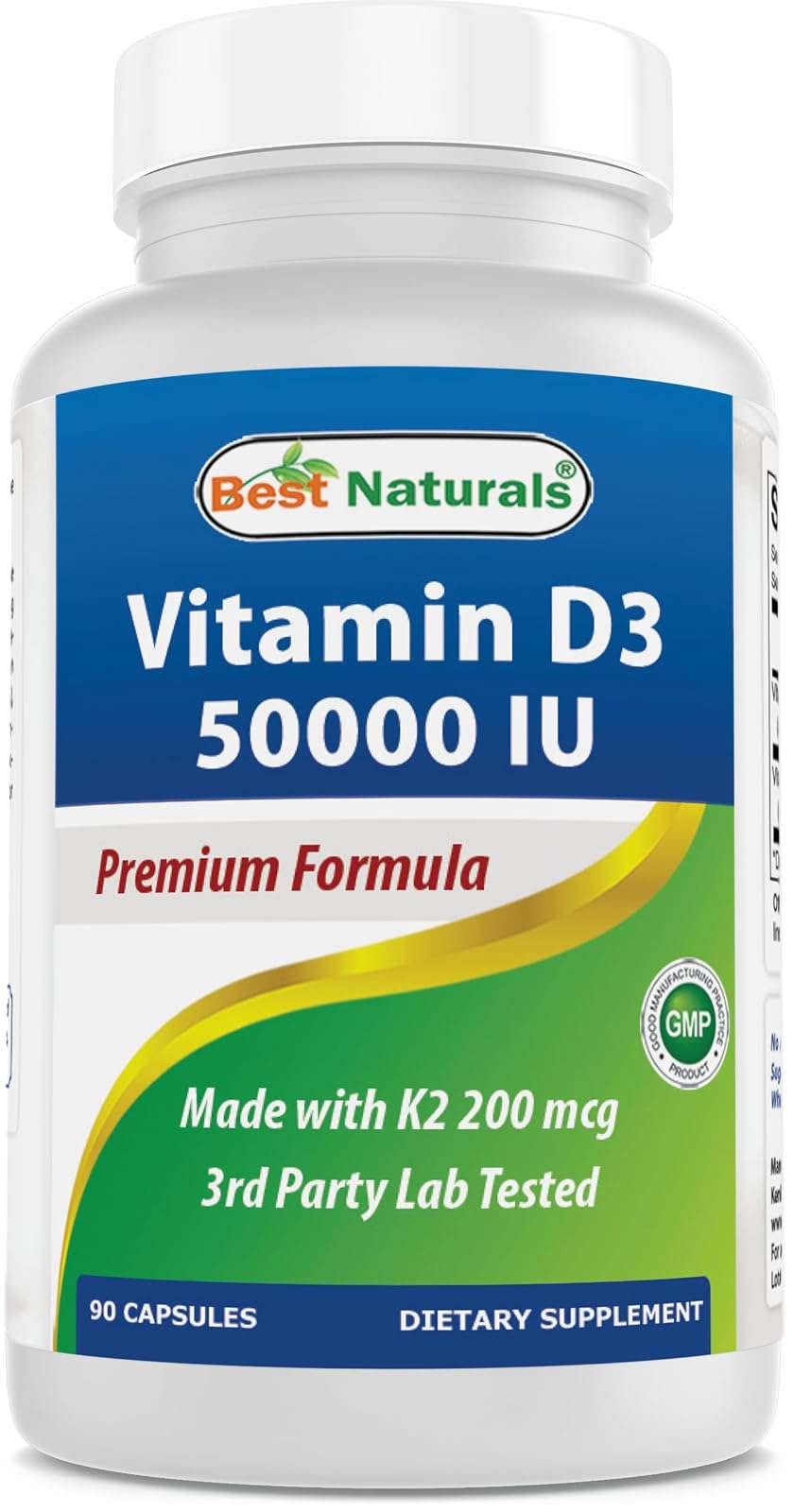 high potency vitamin d3 k2 capsules