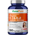 high potency vitamin D3 K2 capsules