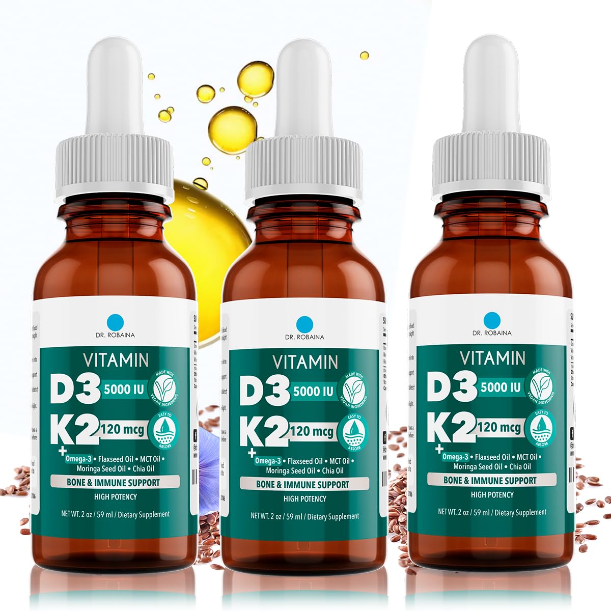 high potency vitamin D3 K2 drops