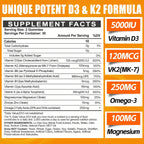 high potency vitamin d3 k2 formula