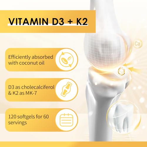High potency Vitamin D3 K2 formula