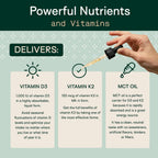 High potency Vitamin D3 K2 formula