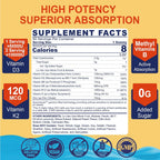 High potency Vitamin D3 K2 formula