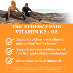 High potency vitamin D3 K2 formula