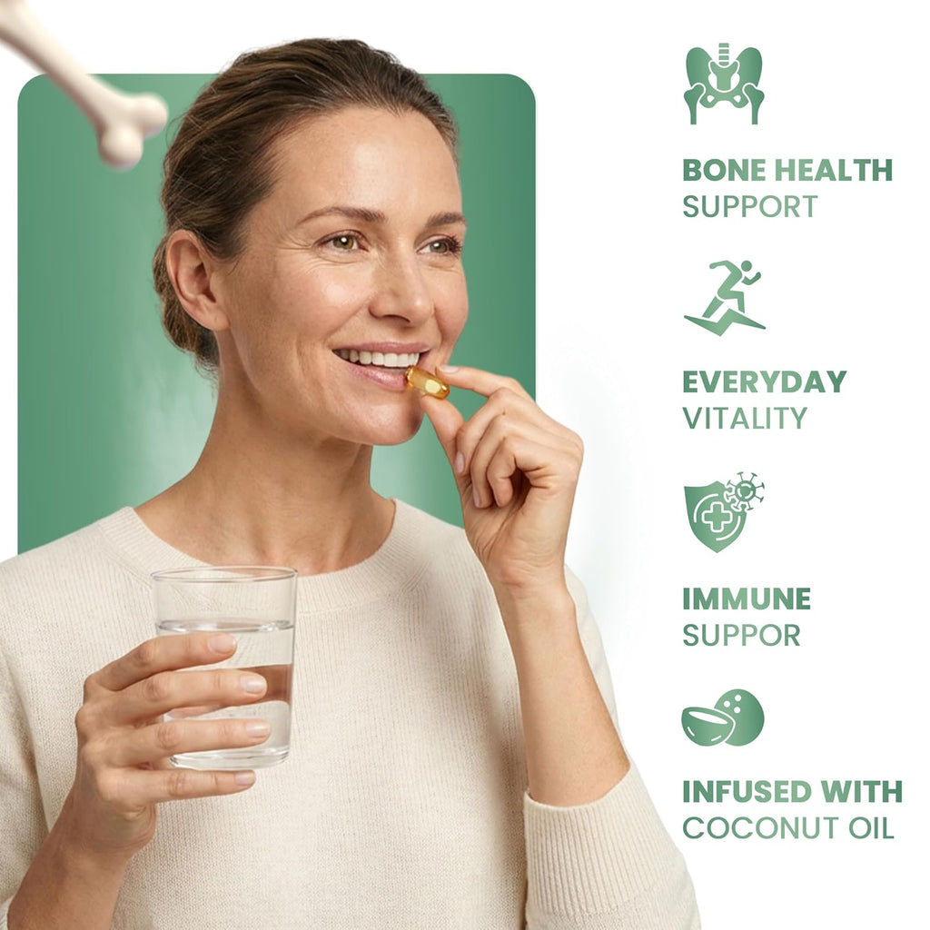 High potency vitamin D3 K2 formula