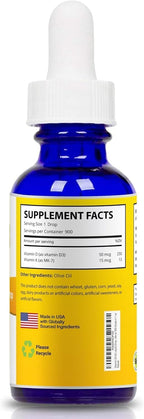 High potency vitamin D3 K2 formula