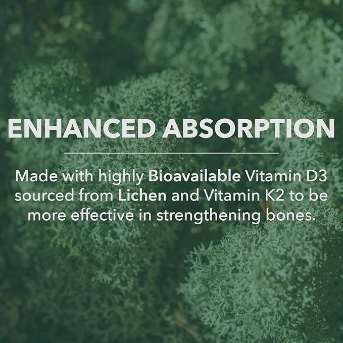 High potency vitamin D3 K2 formula