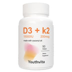 high potency vitamin D3 K2 softgels