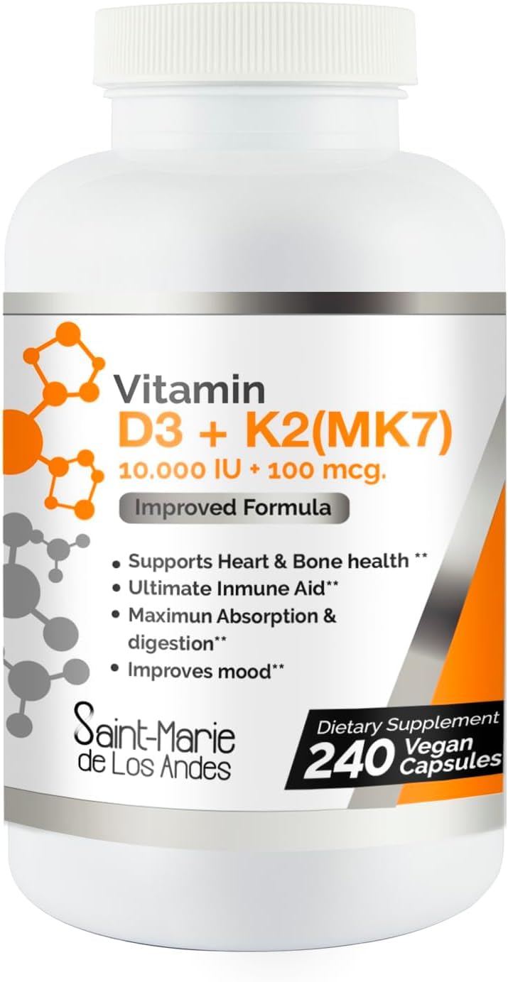 high potency vitamin D3 K2 softgels