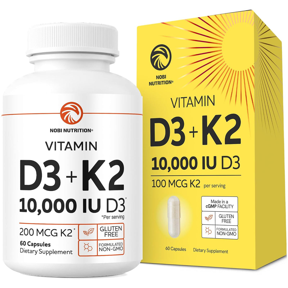 high potency vitamin d3 k2 softgels