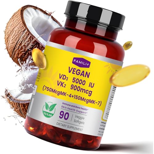 high potency Vitamin D3 K2 softgels