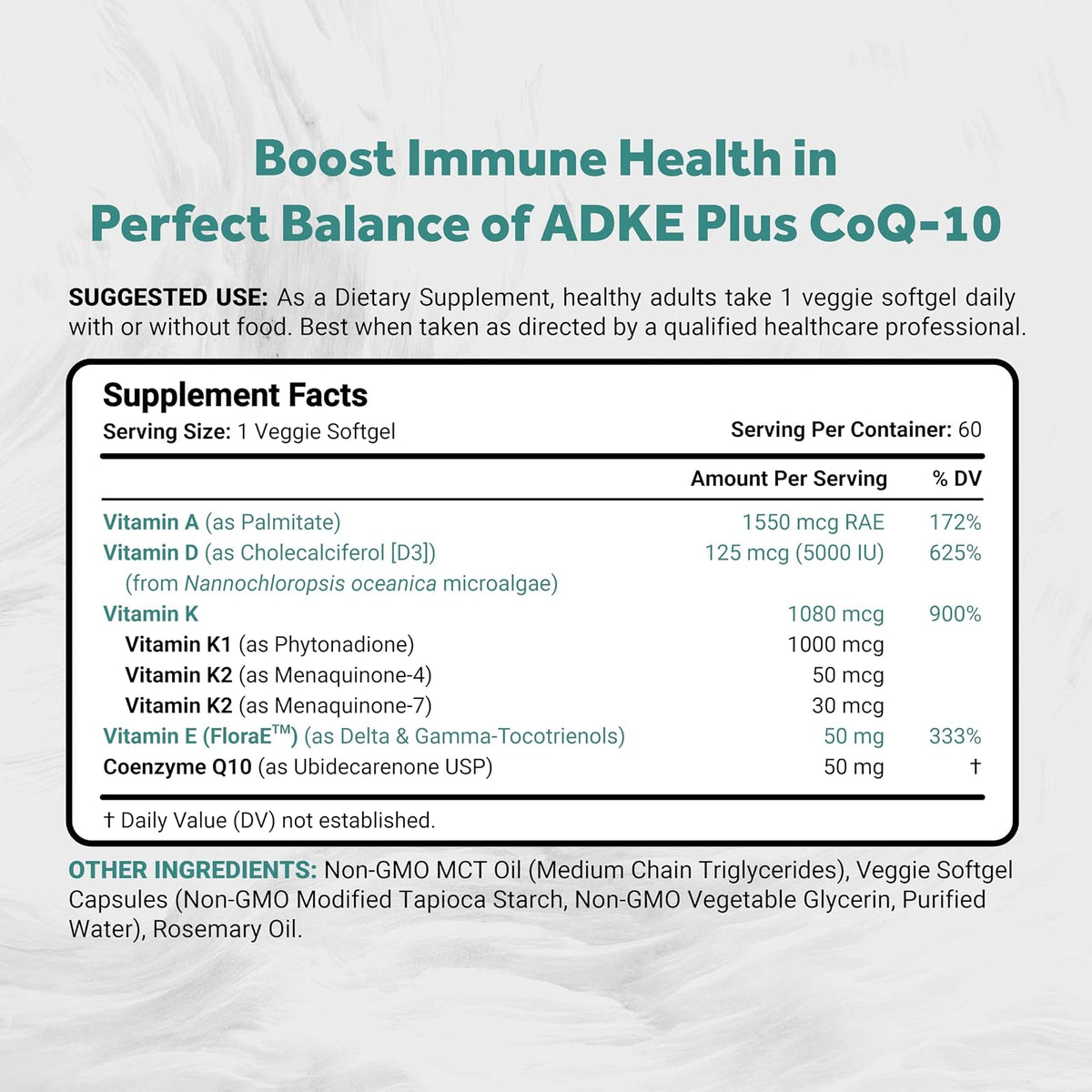 high potency vitamin D3 K2 supplement