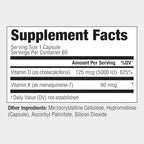 high potency Vitamin D3 K2 supplement