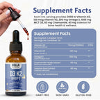 high potency Vitamin D3 K2 supplement