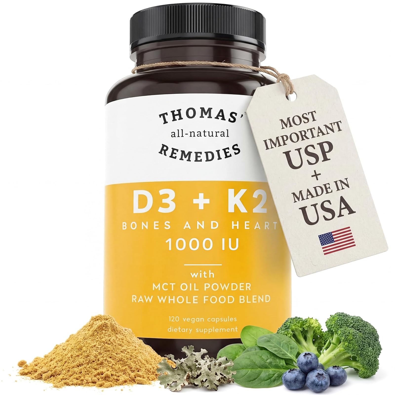 high potency vitamin D3 K2 supplement