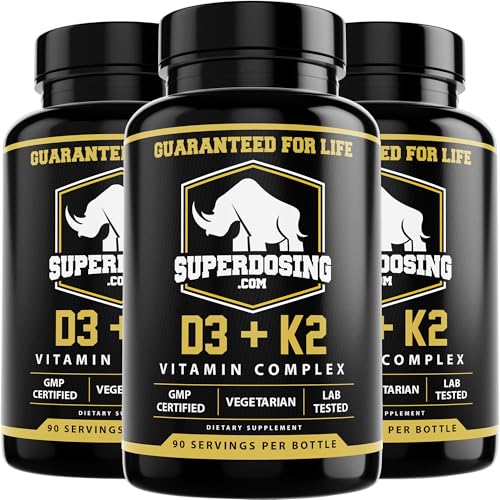 high potency vitamin D3 K2 supplement