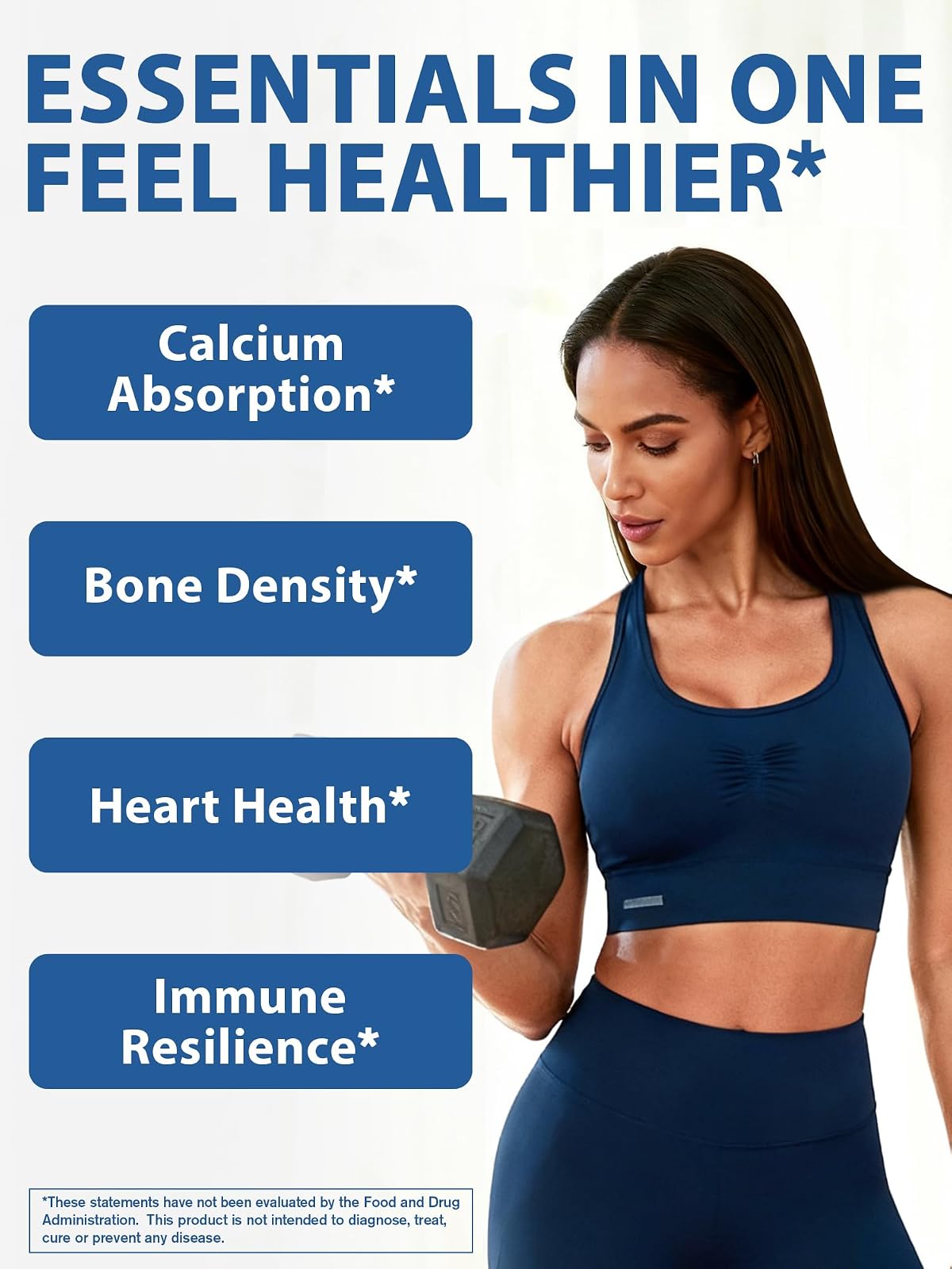 High potency Vitamin D3 K2 supplement
