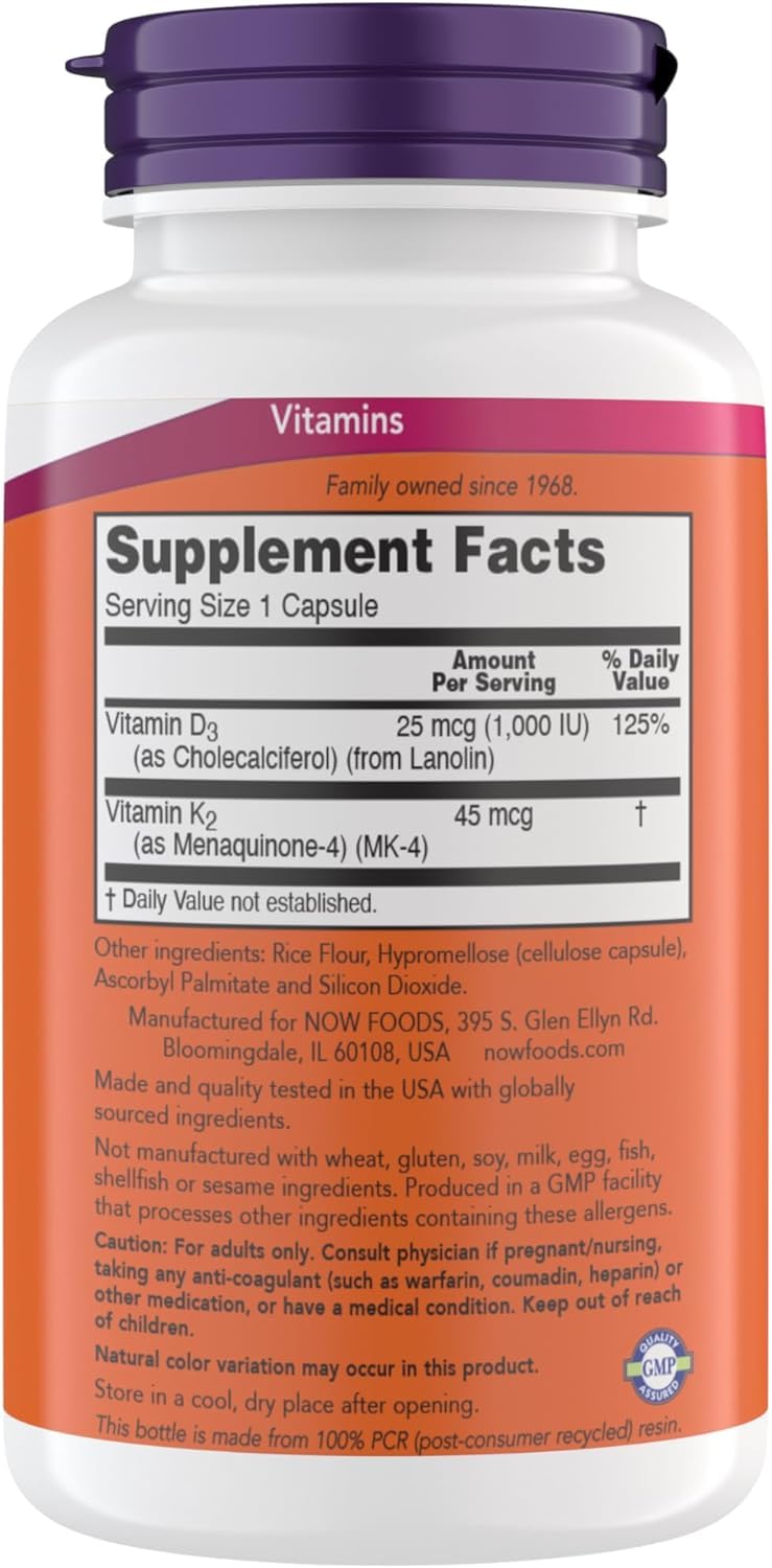 high potency Vitamin D3 K2 supplement