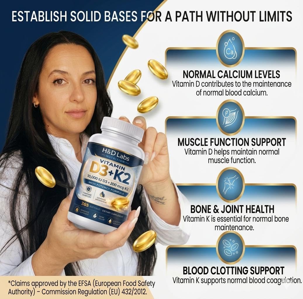 high potency Vitamin D3 K2 supplement